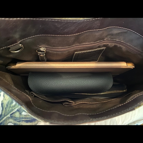 Coach | Bags | Coach Signature Logo Boho Style Shoulder Bag | Poshmark